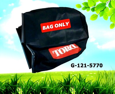 Genuine Toro 121-5770 TimeMaster Grass Catcher BAG ONLY NO FRAME | eBay