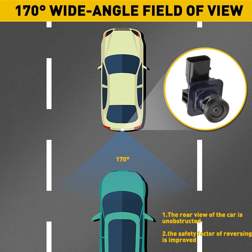 2x For 2011 2012 2013 2014 2015 Ford Edge Rear View Backup Camera ET4Z ...