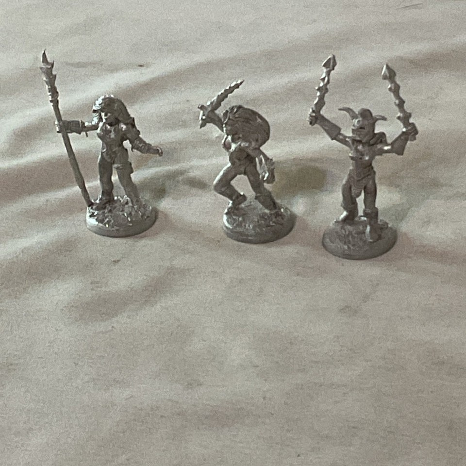 Ral Partha Dark Sun Female Gladiators Miniatures Lot Of 3 AD&D 11-703 ...