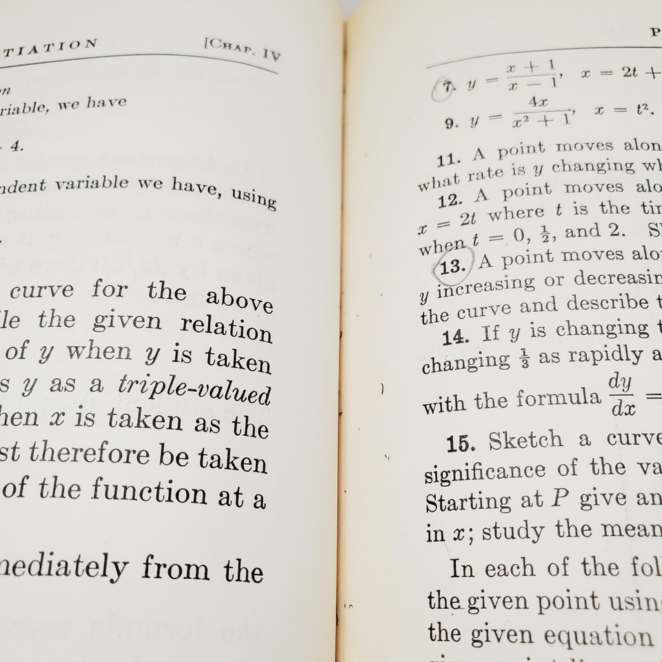 Differential And Integral Calculus Book Vintage Hardcover Math Ross ...