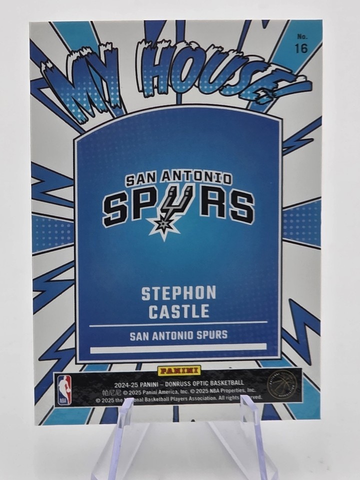 2024-25 Donruss Optic Basketball - My House #16 Stephon Castle (RC) | eBay