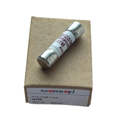 1pc ORIGINAL Ferraz Shawmut ATM-10 ATM10 ATM 10A 600V Fast Acting Fuse ...