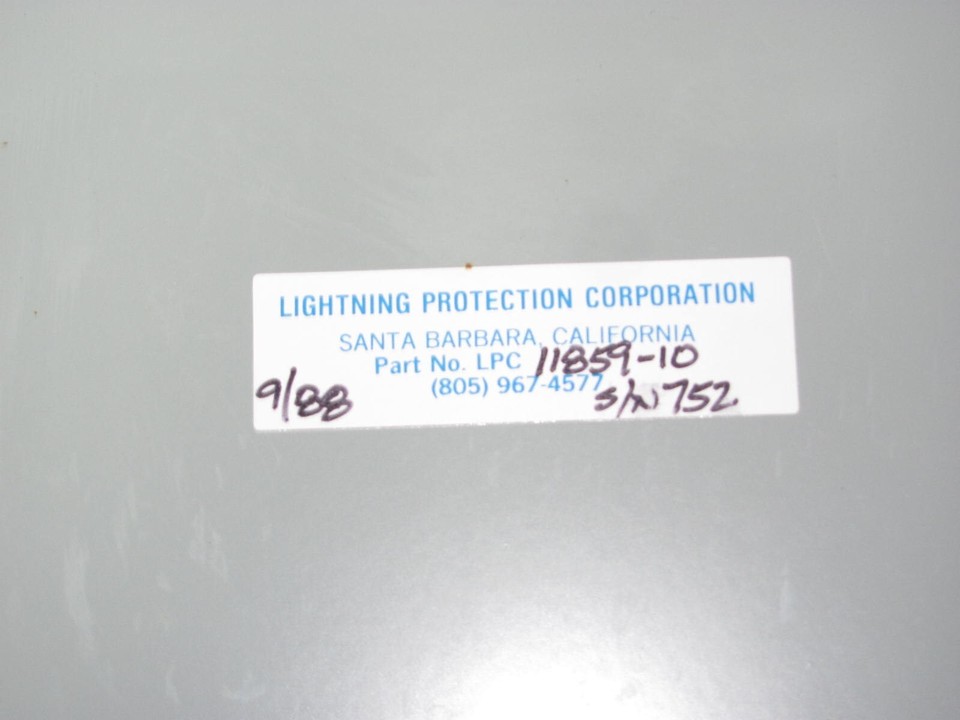 Lightning Protection Corp, Ideal For Protecting Hy-Gain, Yaesu, Etc ...