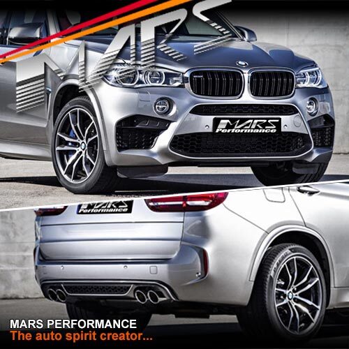 F85 X5M Style Front & Rear Bumper bar & Side Skirts Bodykit for BMW F15 ...