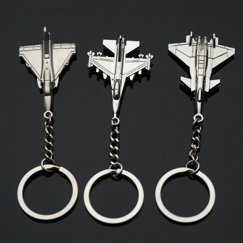 3x PCS Set - Fighter Jet F16 Stealth Military Air Force Plane Keychain ...