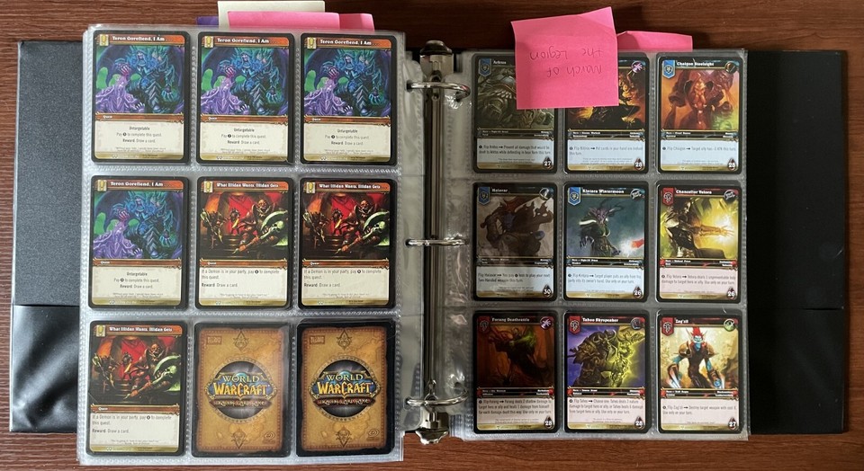 World of Warcraft TCG - World of Warcraft Card Collection for Sale ...