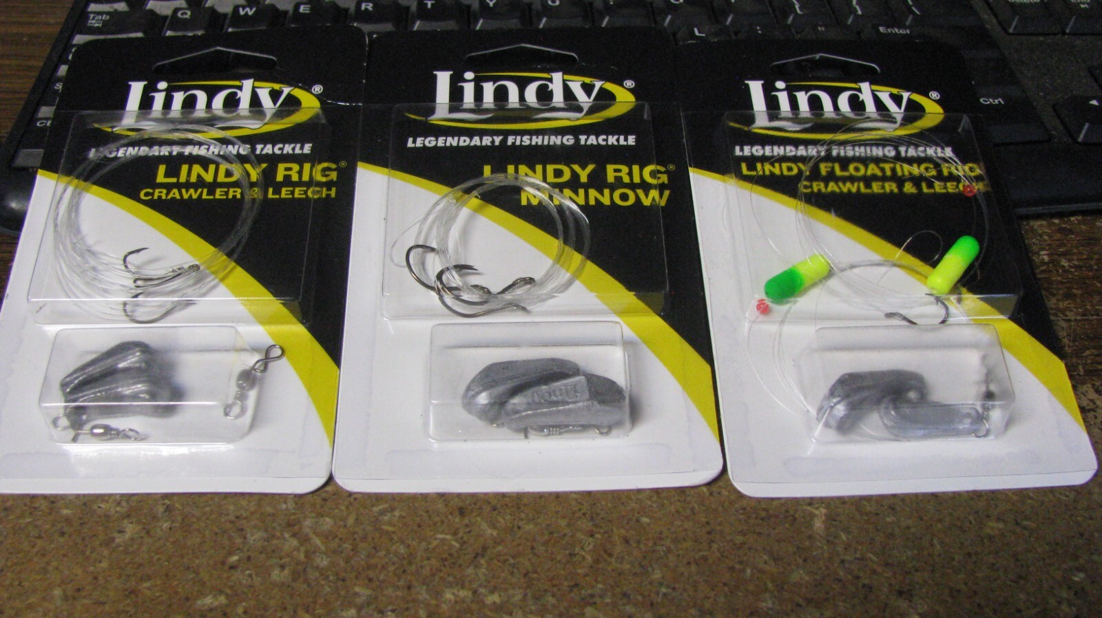 Lindy crawler/leech and minnow rig, 8 ct, free shipping | eBay