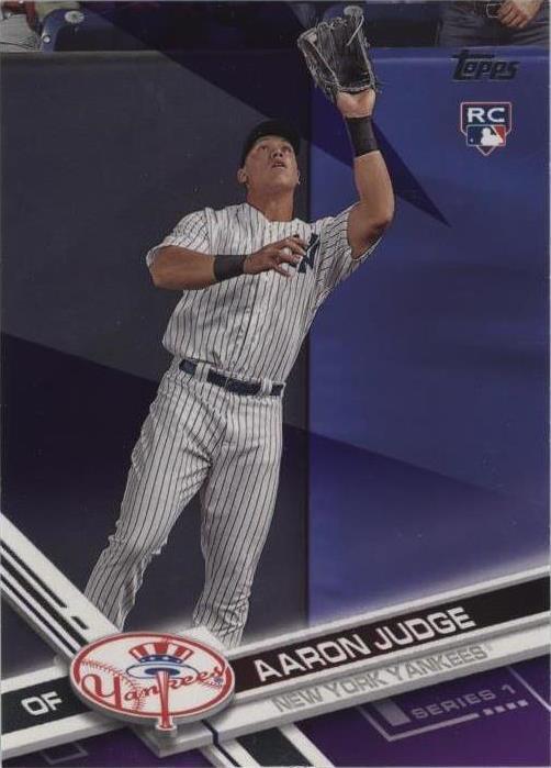 2017 Topps - Aaron Judge #287 Purple (RC) for sale online | eBay