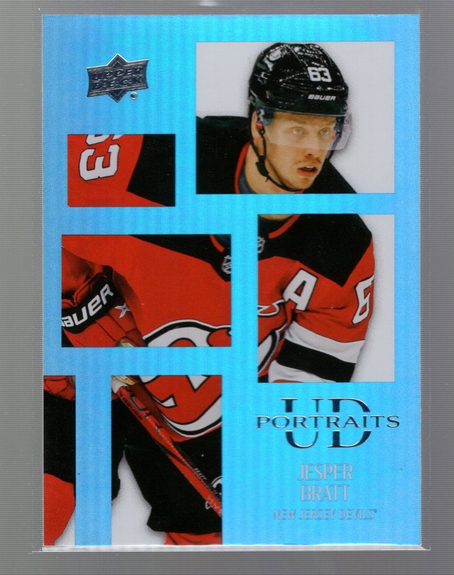2024-25 Upper Deck Series 1 Portraits #P-14 Jesper Bratt | eBay