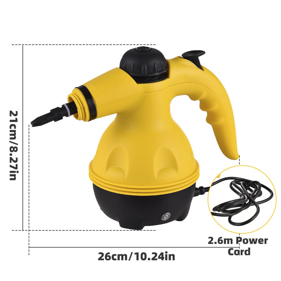 Multi Purpose Handheld Steam Cleaner 1050W Portable Steamer W ...