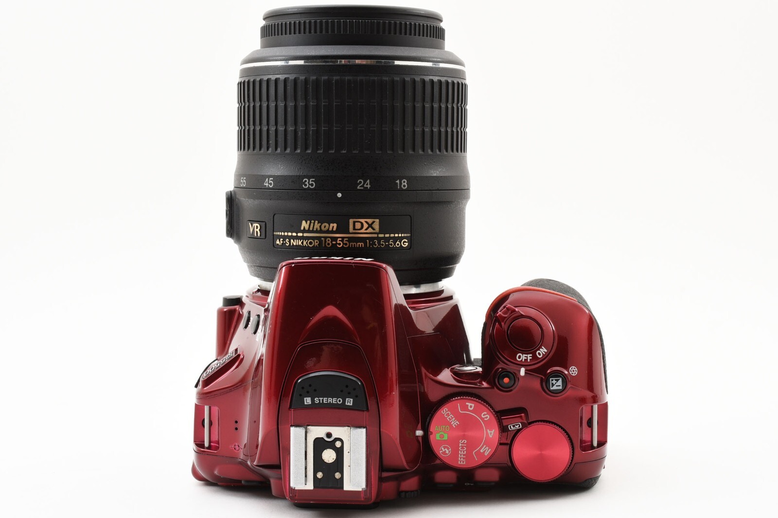 Nikon D D5500 24.2MP Digital SLR Camera - Red (Body Only) for sale ...