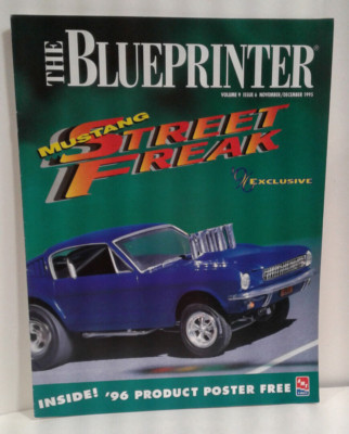 AMT/ERTL 1995 THE BLUEPRINTER VOL 9 ISSUE 6 FEATURING THE MUSTANG ...