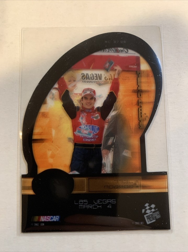 JEFF GORDON 2002 PRESS PASS ECLIPSE RACING CHAMPIONS DIE CUT #RC3 | eBay