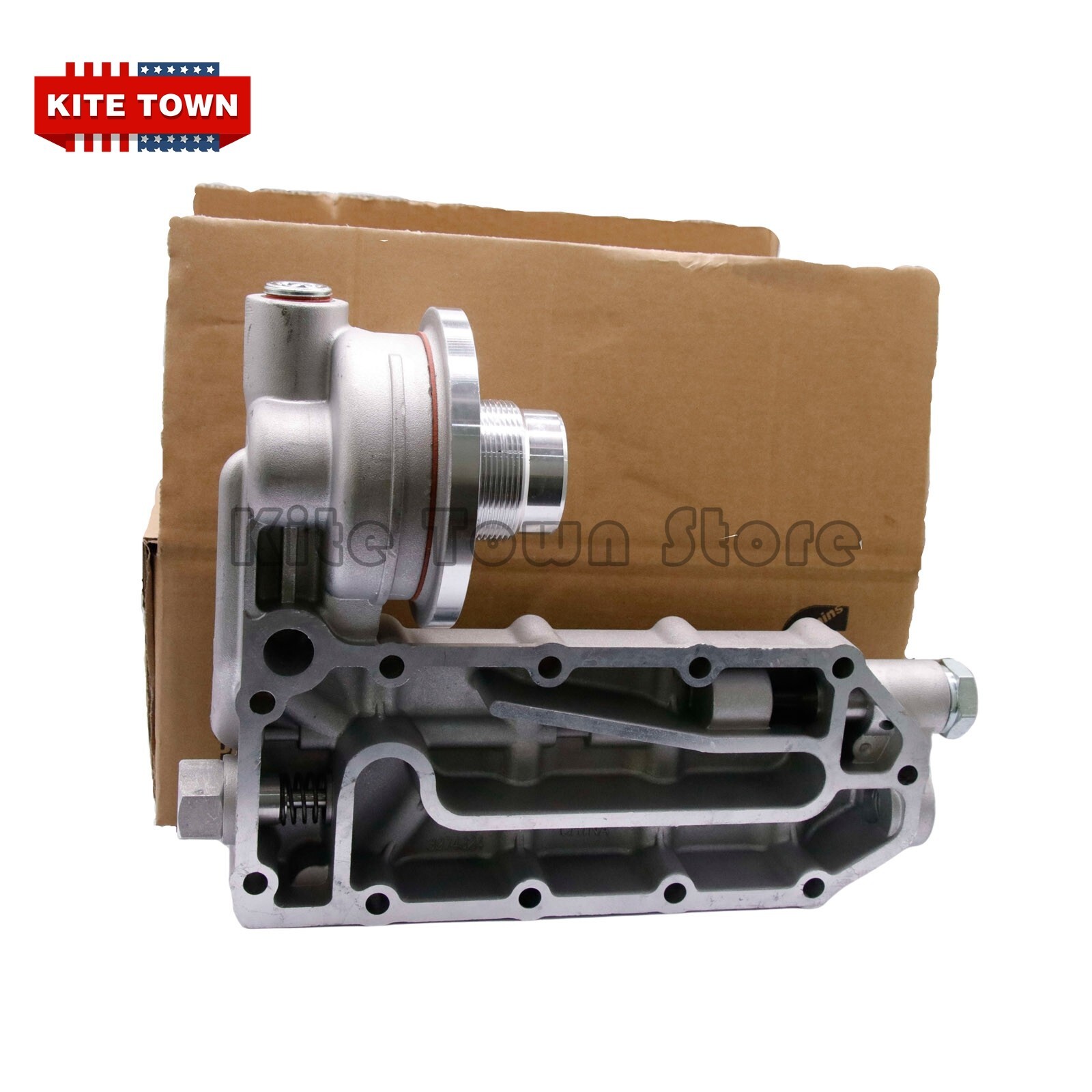 OEM Oil Cooler Cover Filter Head For Cummins 6CT ISC QSC 8.3 ISL QSL 8. ...