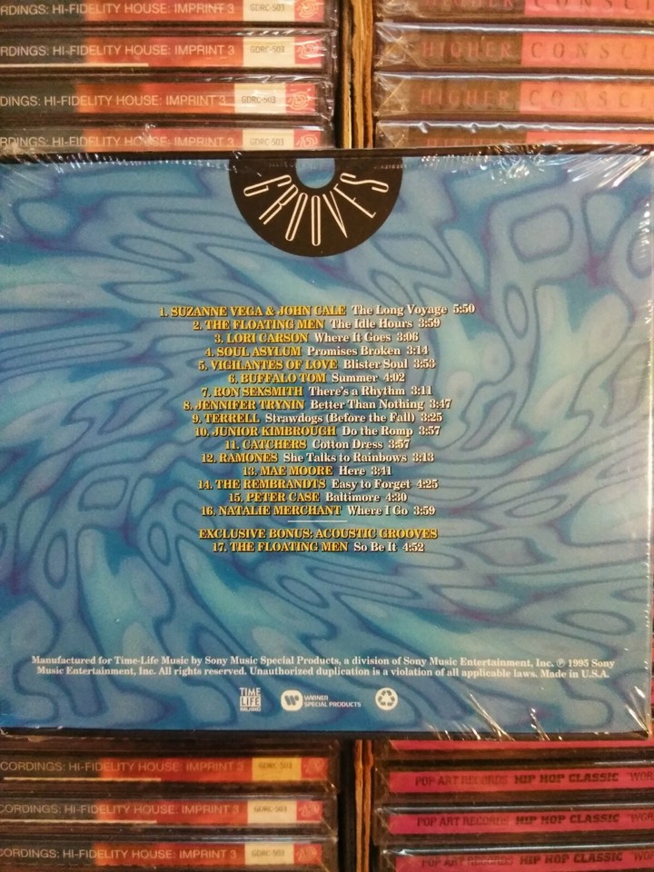 GROOVES Volume 9 Various CD 1995 NEW Natalie Merchant Ramones Soul ...