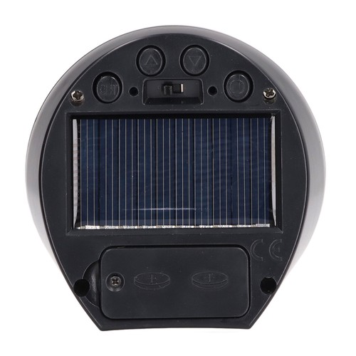 Digital Temperature Dashboard Clock Solar Powered Car Digital ...