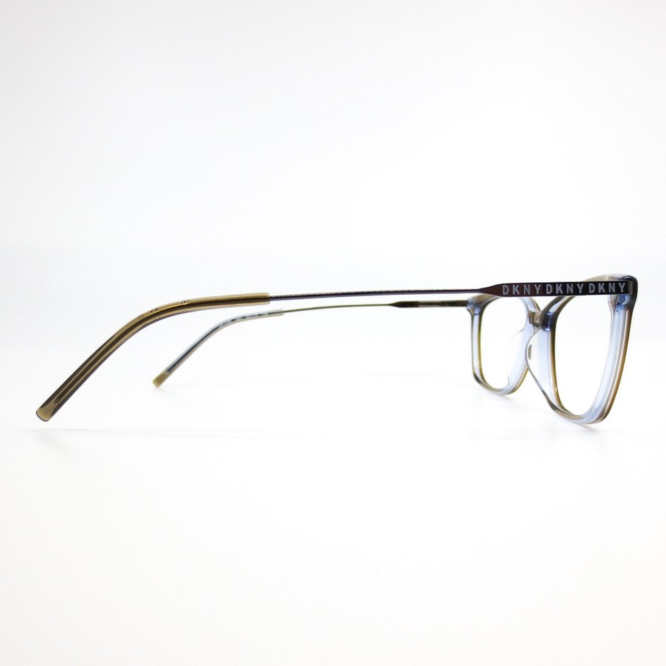 DKNY Eyeglasses Frames DK7006 260 Clear Brown Gray Blue Cat Eye 53-15 ...