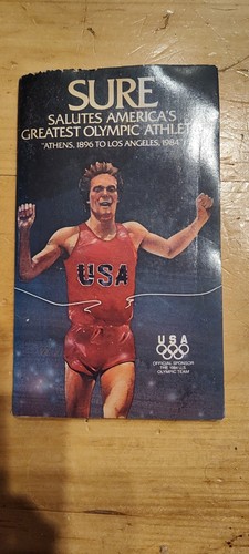 1984 Olympic Los Angeles Great Athletes SURE Ad Promo | eBay