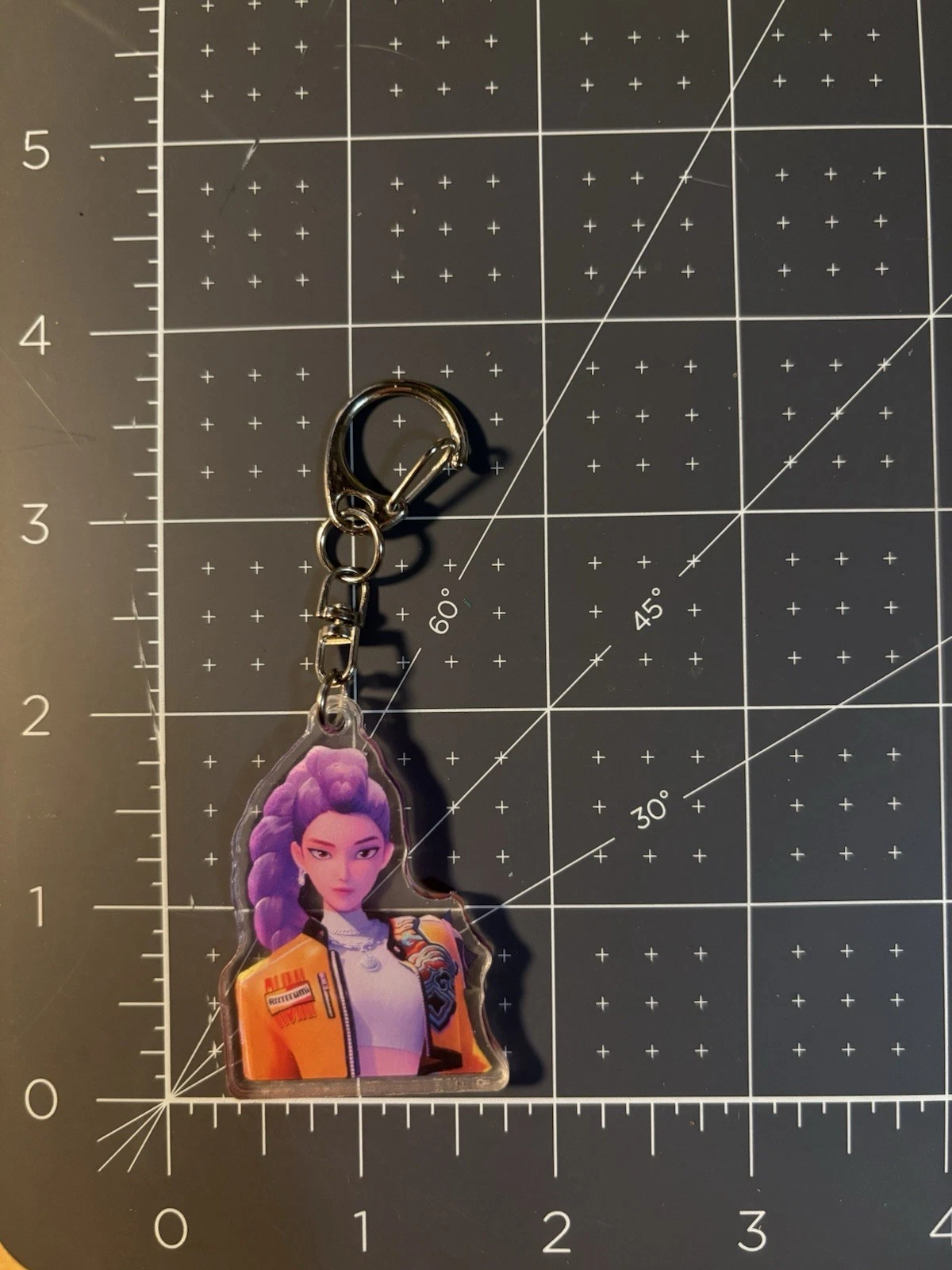 KPop Demon Hunter HUNTR/X Rumi Acrylic Keychain | ID 51143347 by Moslem ...