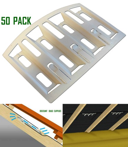 50 Pack Roofing Felt Lap Vents Ventilation Prevents Loft Roof ...