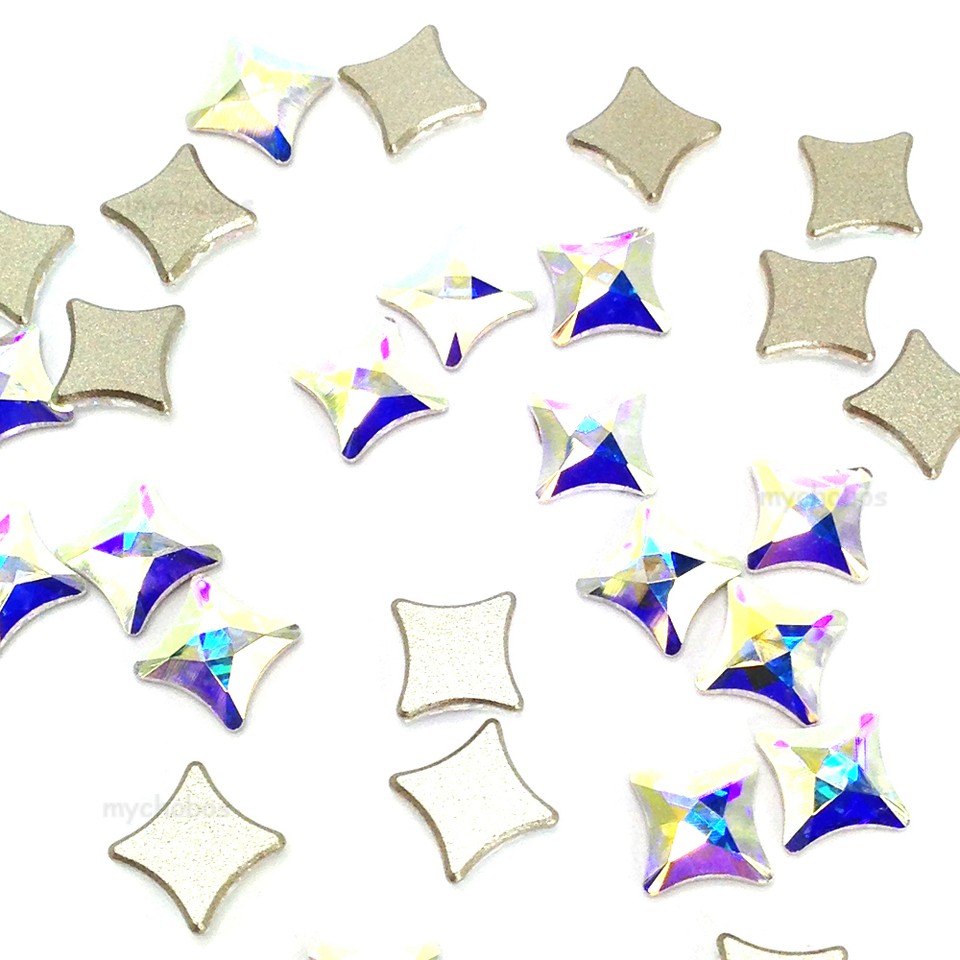 Swarovski Flatbacks No-Hotfix Rhinestones CRYSTAL AB (001 AB) "Pick ...