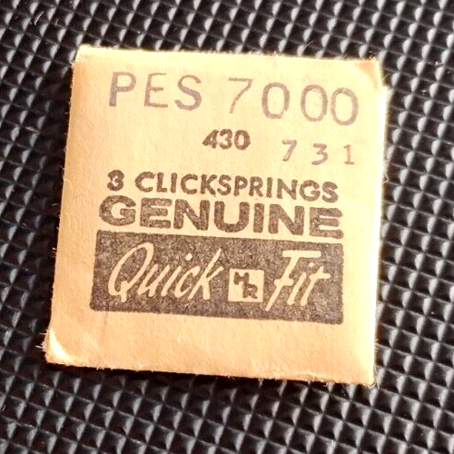 Peseux 7000 Clickspring watch part #430/731 one spring | eBay
