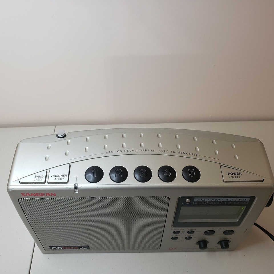 CC Radio Plus Portable AM/FM and Weather Band Receiver | eBay