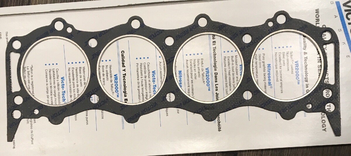 VICTOR 1174BS HEAD GASKET TRIUMPH ROVER PONTIAC MORGAN BUICK 74-7 MG 62 ...