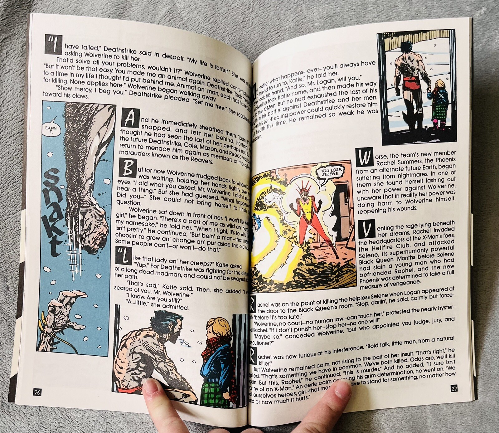 The Wolverine Saga Book Four: The Hero Triumphant Marvel Comics 1989 ...