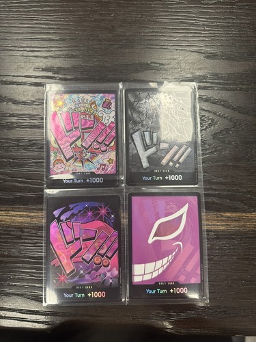 One Piece Tcg Holo Don Uta Kaido Doflamingo Reiju Lot Prb-01 The Best ...