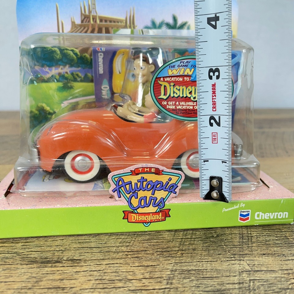 Disneyland NIB 2000 Chevron The Autopia Cars Disney Collectible Car ...
