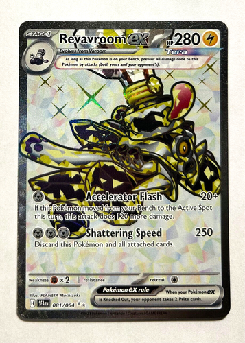 Pokemon Shrouded Fable - REVAVROOM EX - ULTRA RARE - 081/064 - NM/M | eBay
