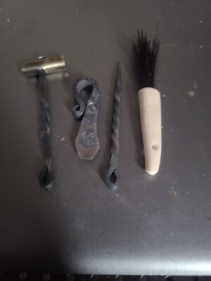 Hand Forged Muzzleloader Tool Set Flintlock Percussion Rifle Pistol ...