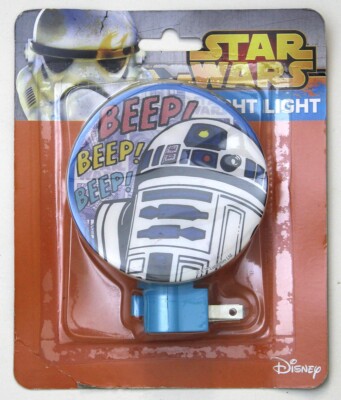 Star Wars R2-D2 Droid Night Light Disney Lucasfilm Tri-Coastal Design ...