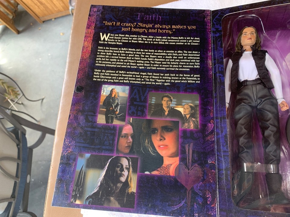 2004 Sideshow - Buffy the Vampire Slayer, "Faith" 12 Inch Figures - NIB ...