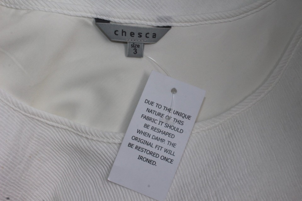 Chesca Textured Mirco Pleats Cami Top Blouse In White Size 3 / Plus ...