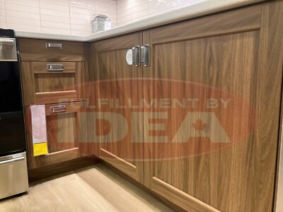 Brand New IKEA ENKOPING Brown Walnut Effect Drawer Front 24x15 " 505. ...