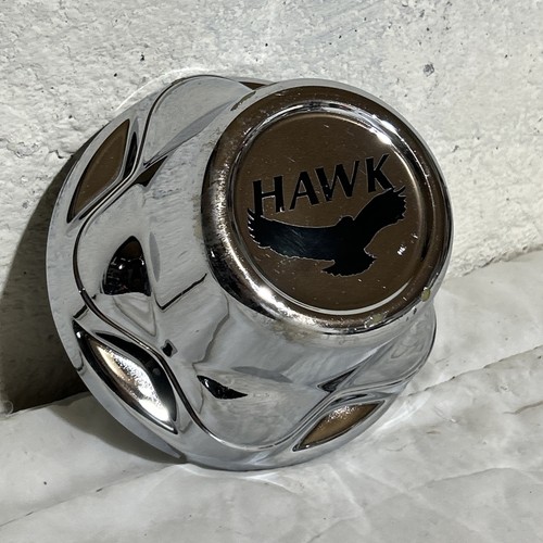 Hawk Custom Horse Livestock Trailer 5 Lug Chrome Wheel Center Hub Cap ...