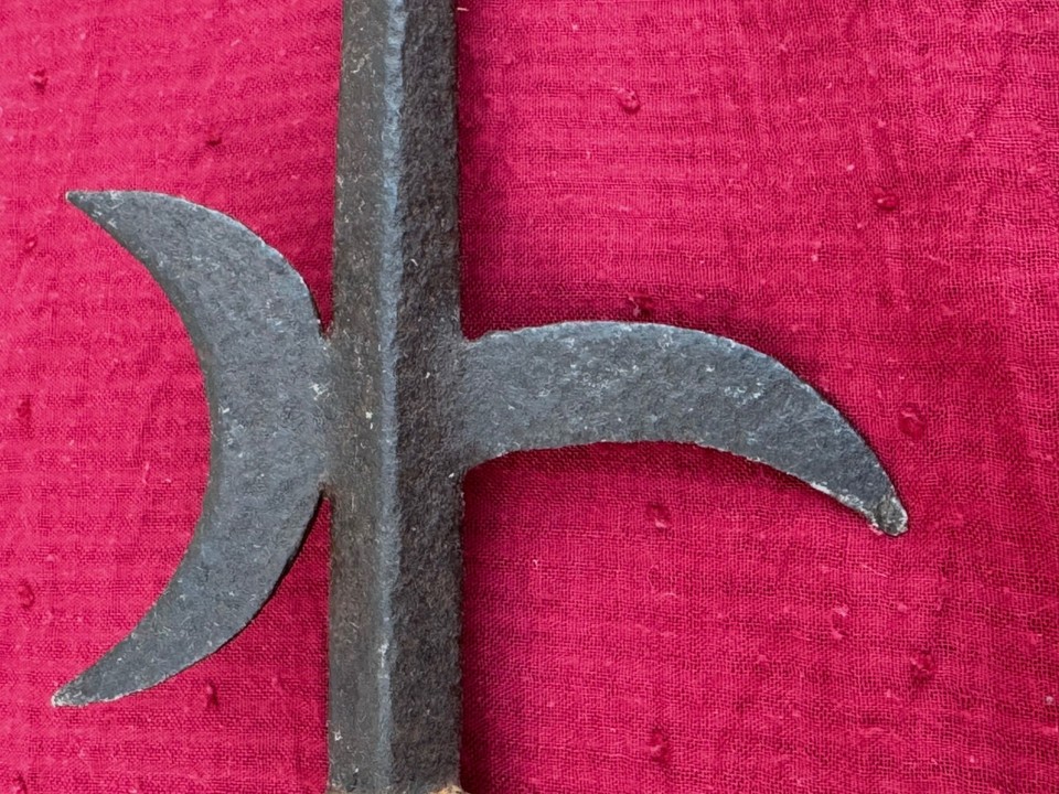 Beautiful ANTIQUE Halberd , Spear , Pike Polearm not sword | eBay
