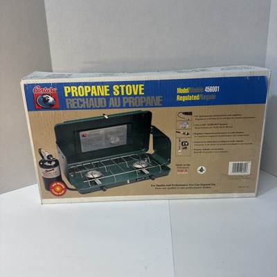 Century 2 Burner Propane Gas Stove Model 456001 Camping RV MADE USA New ...
