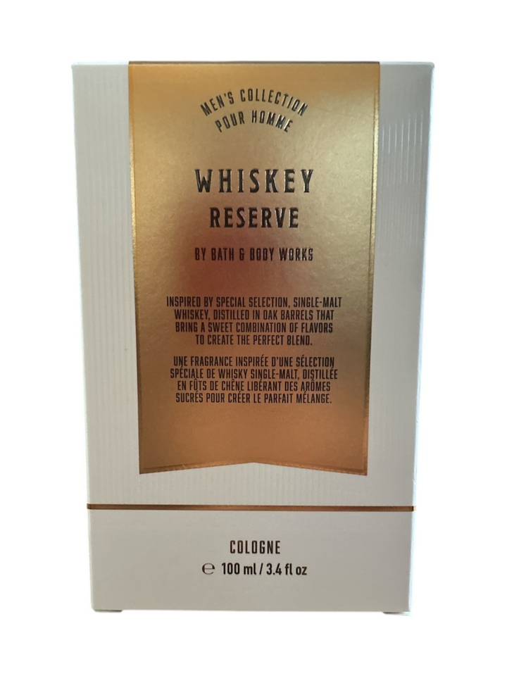 Bath & Body Works Whiskey Reserve Cologne- 3.4Fl Oz | eBay