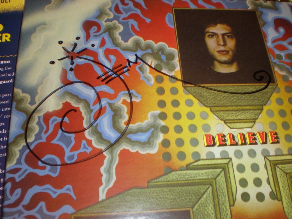 The Third Power LP Believe AUTOGRAPHED BY JEM TARGAL RED VINYL | eBay