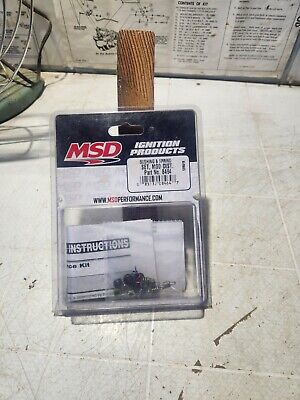 MSD 8464 MSD Distributor Bushing & Spring Set-Billet Distributor ...