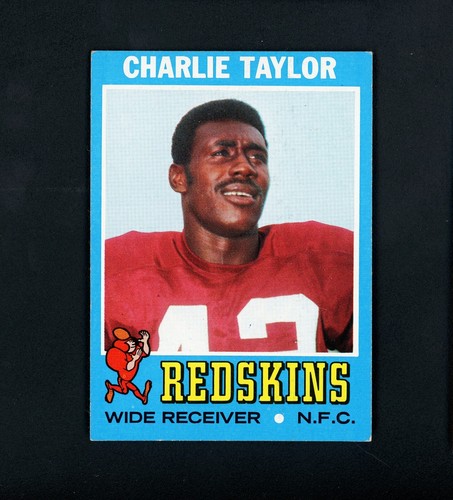 Charlie Taylor 1971 Topps (HOF) Washington Redskins #26 EX-MT | eBay