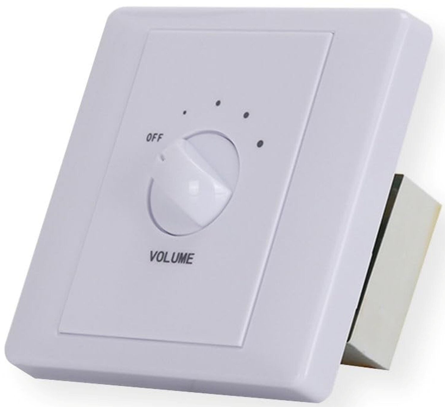 CMX Audio VC-C30 PA System Volume Controller, White, 30W Rated Output ...