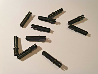 LEGO® 10 x 18651 Verbinder schwarz mit Pin 3L lang 6089119 (GB) Technik ...