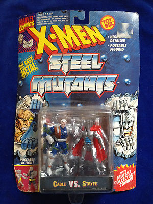 Juggernaut VS. Cyclops - 1994 Toybiz Die Cast Metal X-Man Steel Mutants ...