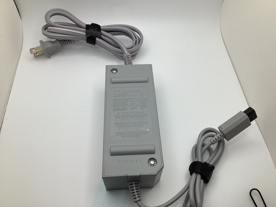 Authentic Nintendo Wii OEM Power Supply AC Adapter Cord RVL-002 ...