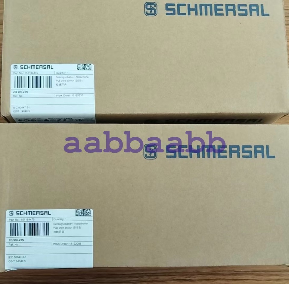 1PCS NEW Schmersal ZQ900-22N Rope Pull Switch | eBay