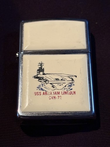 Vintage Zippo Lighter (USS Abraham Lincoln) | eBay